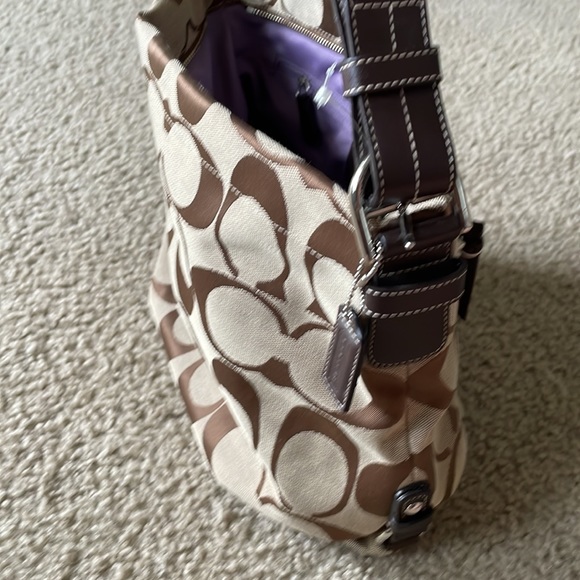 Coach | Bags | Coach Purse Classic Signature Brown E59f15067 | Poshmark